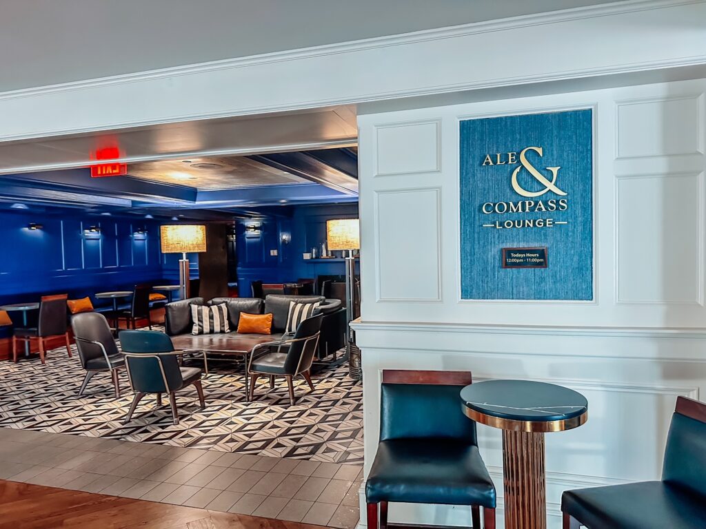 Ale And Compass Lounge Review at Disney's Yacht Club - Polka Dots ...